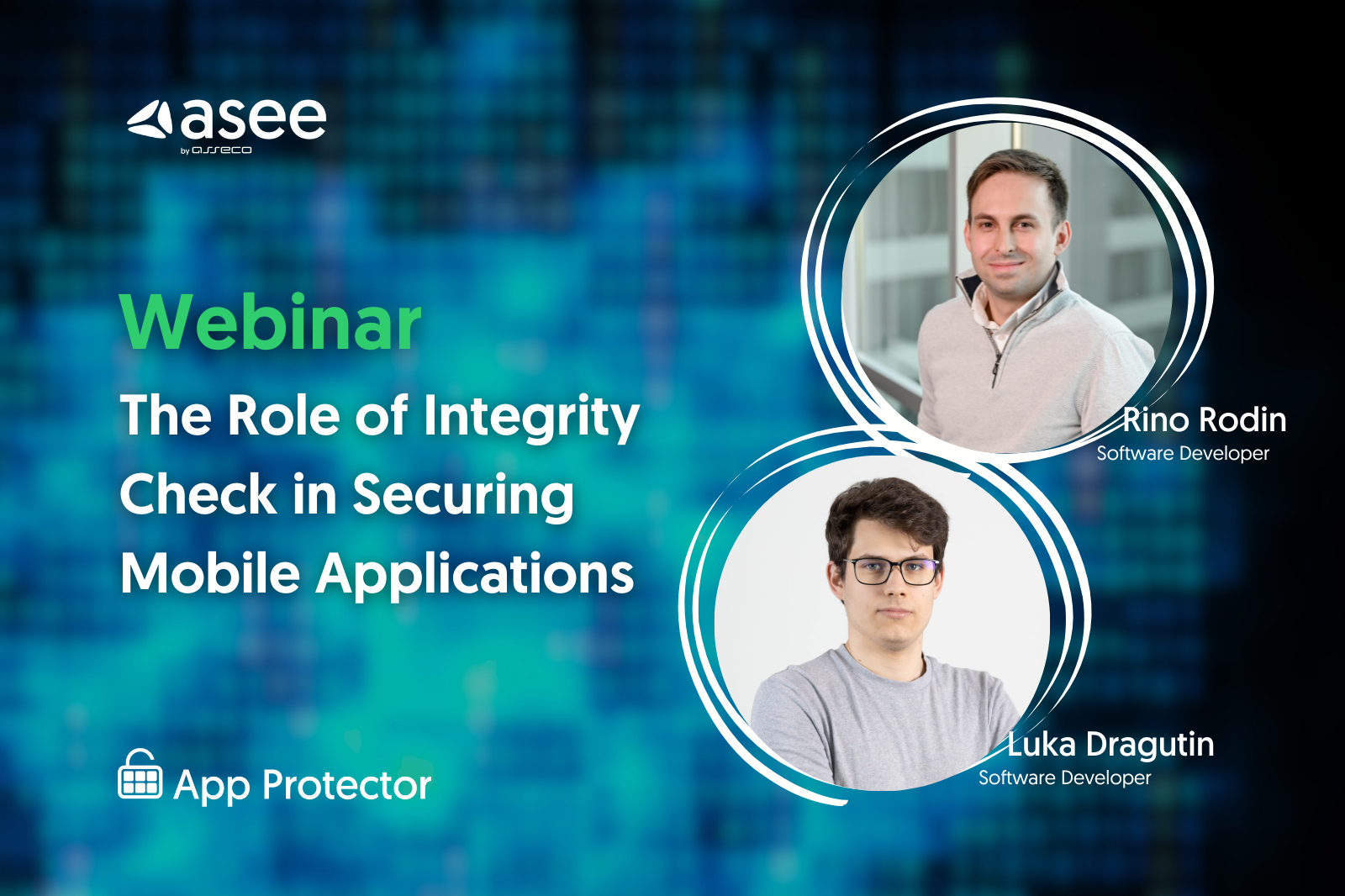 WEBINAR: The Role of Integrity Check for Mobile App Security WEBINAR: The Role of Integrity Check for Mobile App Security